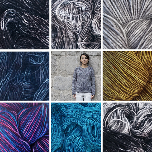 Ravelry: RAIN WAVES Sweater pattern by Knit Poetry