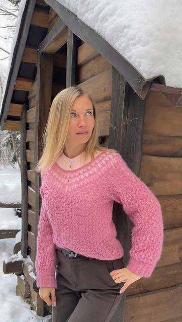 Ravelry: Jumper "LIGHT" pattern by Natalia Iakovleva