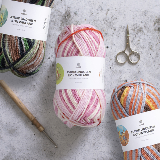 Ravelry: Järbo Astrid Lindgren & Ilon Wikland 100g