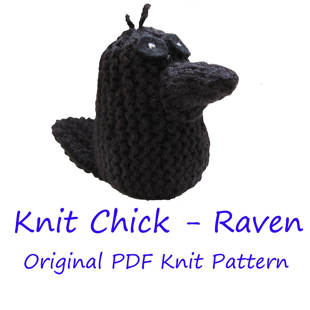 Ravelry: Knit Chick - Raven pattern by Clare Doornbos