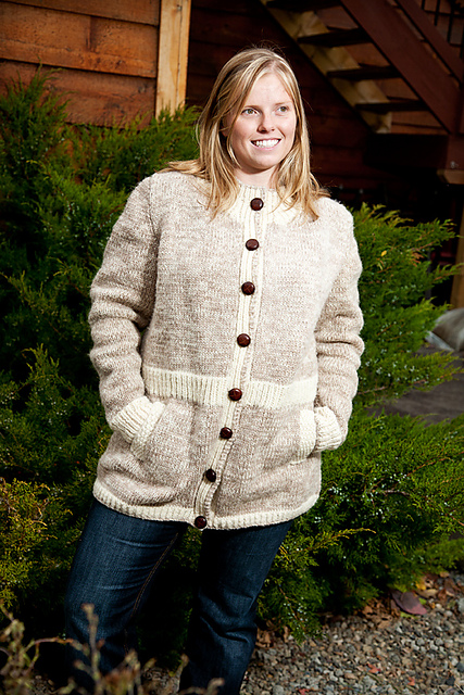 Ravelry: Prairie Wool Car Coat pattern by Carol Balogh