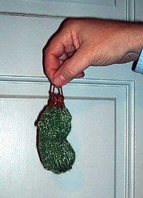 Ravelry: Knitted Christmas Pickle pattern by Anita M. Wheeless