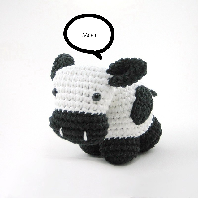 Ravelry: Cow Tipping Toy pattern by NeedleNoodles