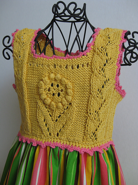 Ravelry: Flower and Vine Sundress pattern by Lorna McGrath