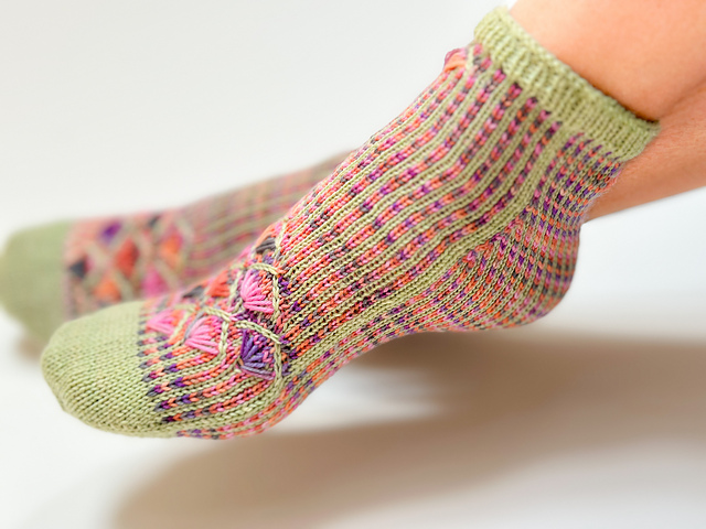 Ravelry: Enhanced Tube Socks pattern by Dolly Laishram Bhardwaj