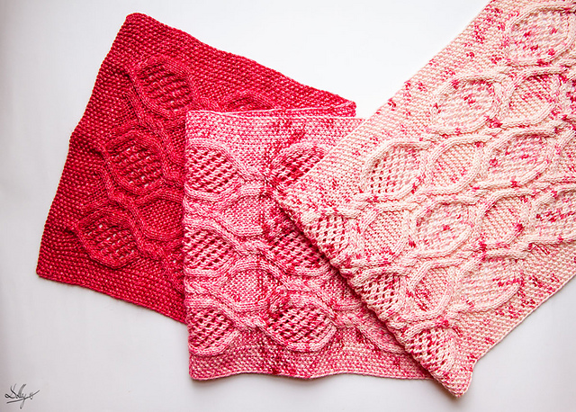 Ravelry: Hexa Lane Muffler pattern by Dolly Laishram Bhardwaj