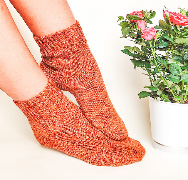 Ravelry: July 2021 Socks pattern by Dolly Laishram Bhardwaj