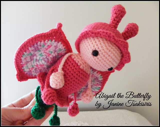 Ravelry: Abigail the Butterfly pattern by Janine Tsakisiris