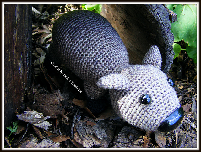 Ravelry: Wanda the Wombat pattern by Janine Tsakisiris