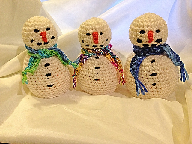 Ravelry: Chocolate orange cover snowman pattern by Jane Brooker