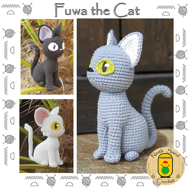 Ravelry: Fuwa the Cat pattern by Neith Sand