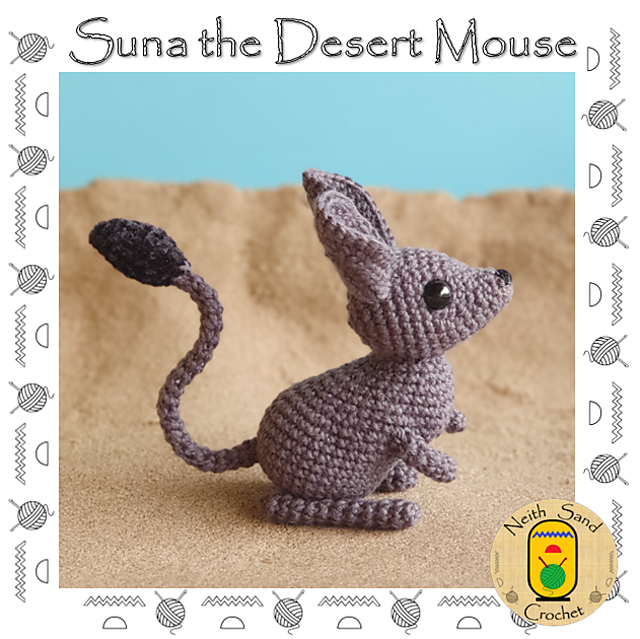 Ravelry: Suna the Desert Mouse pattern by Neith Sand