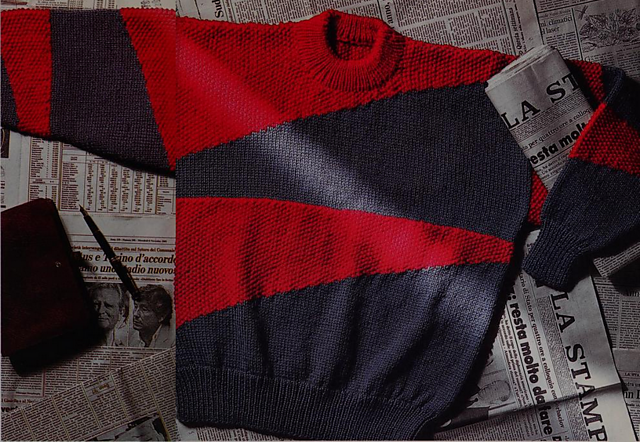 Ravelry: La Stampa pattern by Lister Handknitting (Diane Ayre)