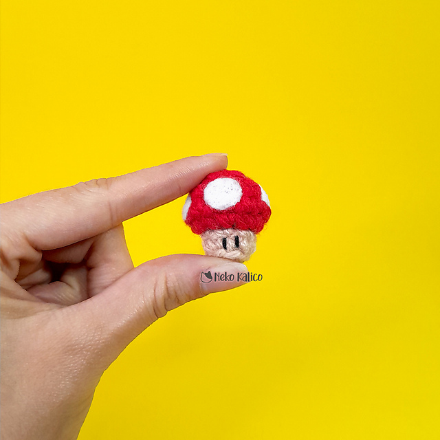 Ravelry: Mini Super Mario Mushroom pattern by Sabrina Silva