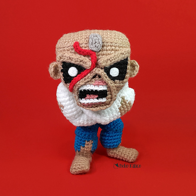 Ravelry: Iron Maiden Eddie pattern by Sabrina Silva