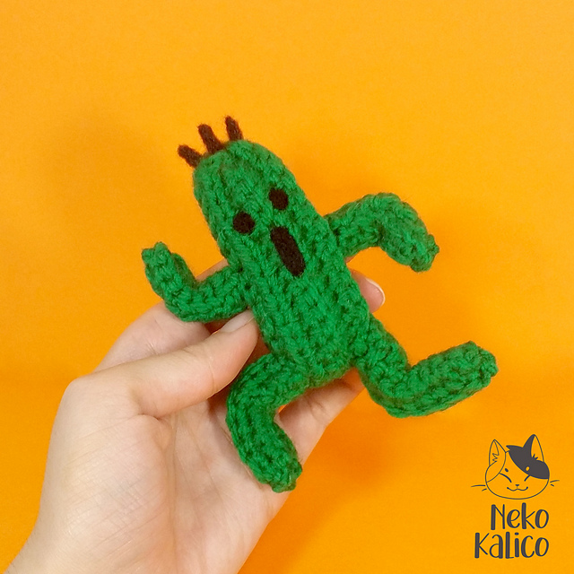 Ravelry: Cactuar pattern by Sabrina Silva