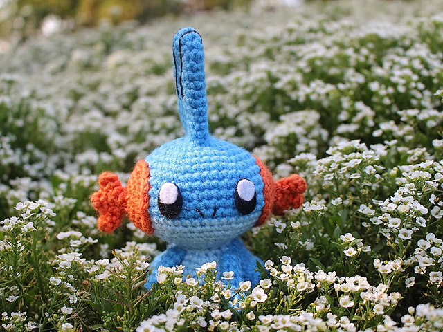 Ravelry: Mudkip Amigurumi pattern by Nemuu Craft