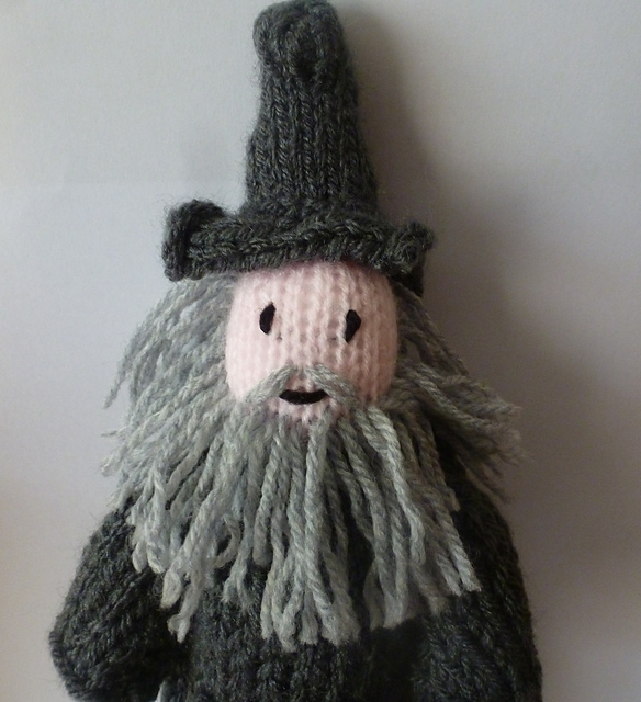 Ravelry: Gandalf (LOTR) doll pattern by Nerd Knitting