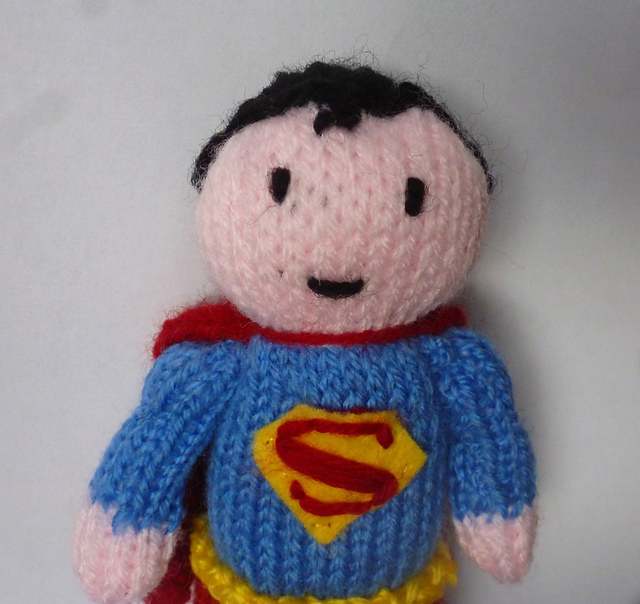 Ravelry: Superman doll pattern by Nerd Knitting