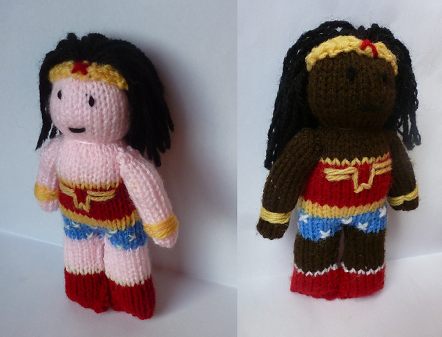 Ravelry: Wonder Woman doll pattern by Nerd Knitting