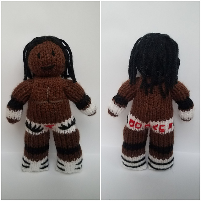 Ravelry: Booker T (WWE) pattern by Nerd Knitting