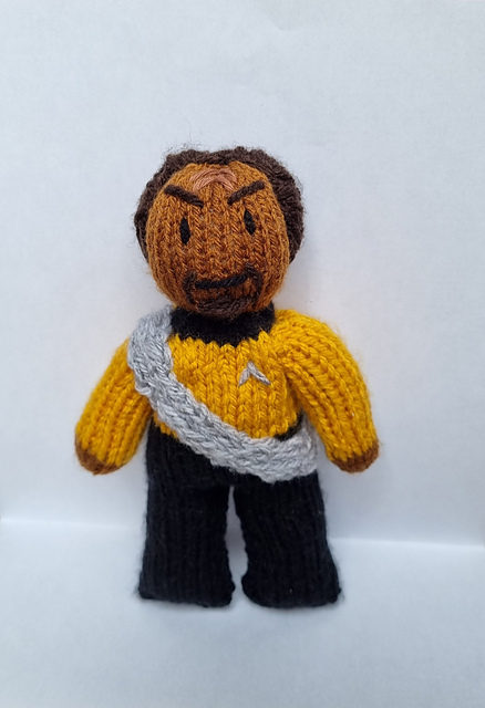 Ravelry: Worf (Star Trek) pattern by Nerd Knitting