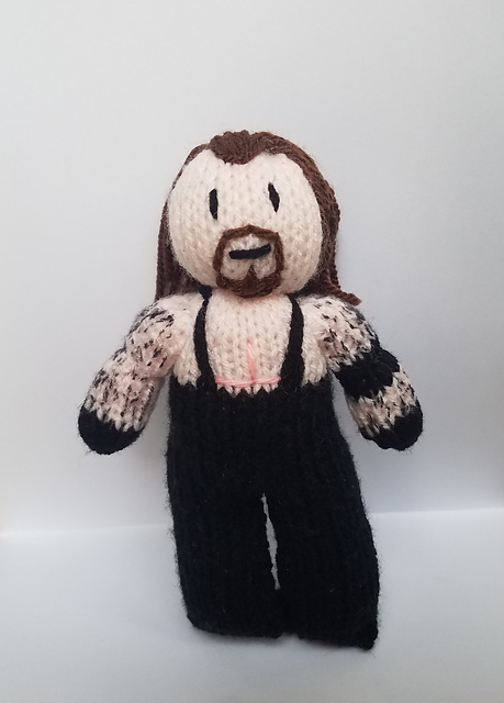Ravelry: The Undertaker (WWE / WWF) pattern by Nerd Knitting