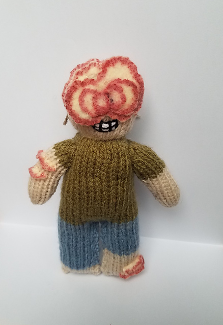 Ravelry: Clicker zombie (The Last of Us) pattern by Nerd Knitting