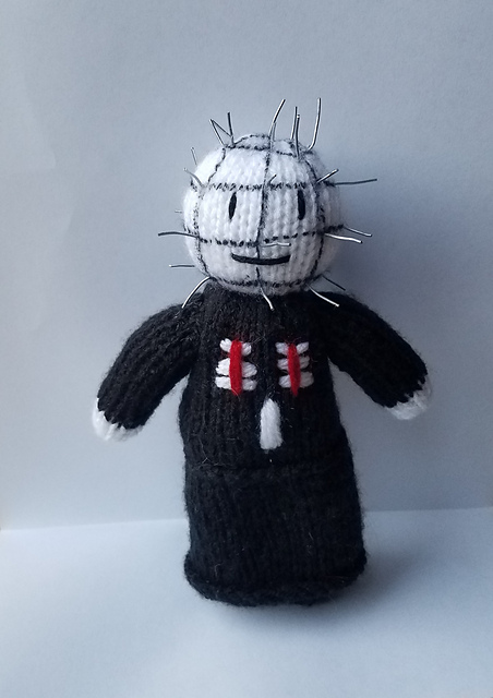 Ravelry: Pinhead (Hellraiser) pattern by Nerd Knitting