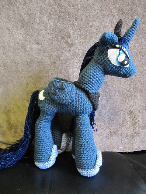 Ravelry: Basic Princess Luna pattern by The Nerdy Knitter
