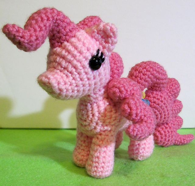Ravelry: Chibi Pinkie Pie pattern by The Nerdy Knitter