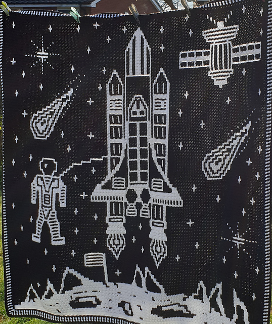 Ravelry: Space Mosaic pattern by Vanessa Croft