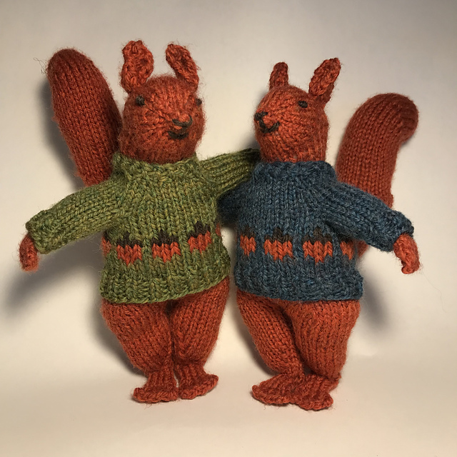 Ravelry: Little Squirrel Friend pattern by Nessa Stockard
