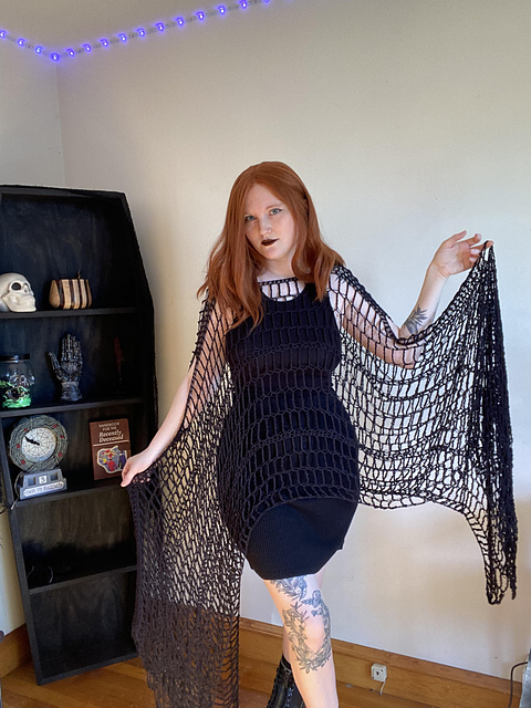 Ravelry: The Midnight Cloak pattern by Nessas Knots