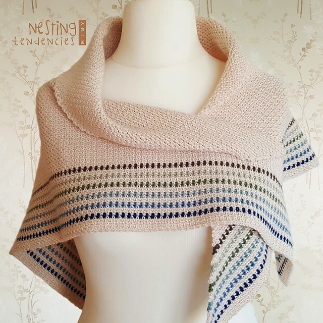 Ravelry: Soft Love Shawl pattern by Nesting Tendencies