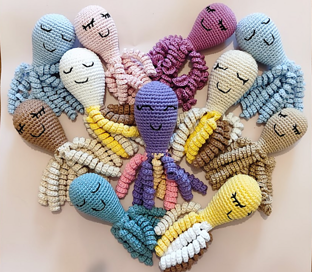 Ravelry: Octopus for preemies pattern by Milu’s Wonderland