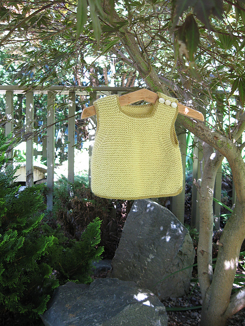 Ravelry: Little Garter Stitch Vest pattern by Nettle Knits