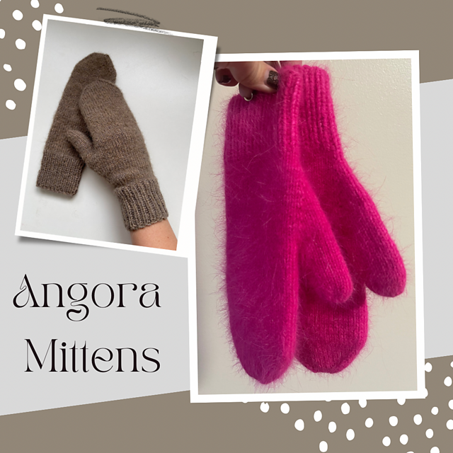 Ravelry: Angora mittens pattern by Netty Bright