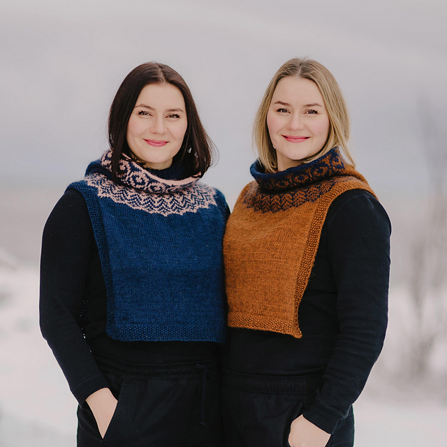 Ravelry: Romola huppukauluri pattern by Laura Pajula and Liisa Saarenmaa
