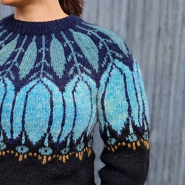 Ravelry: Lilja pattern by Laura Pajula and Liisa Saarenmaa