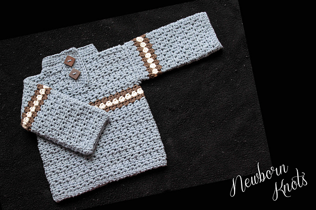 Ravelry: Diamond Stripes Baby Sweater. #09 pattern by Amanda Chapman