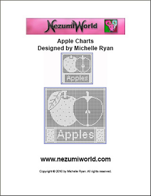 Ravelry: Apple Charts (American crochet terms used) pattern by Michelle ...