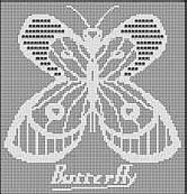 Ravelry: Large Butterfly Chart pattern by Michelle Ryan