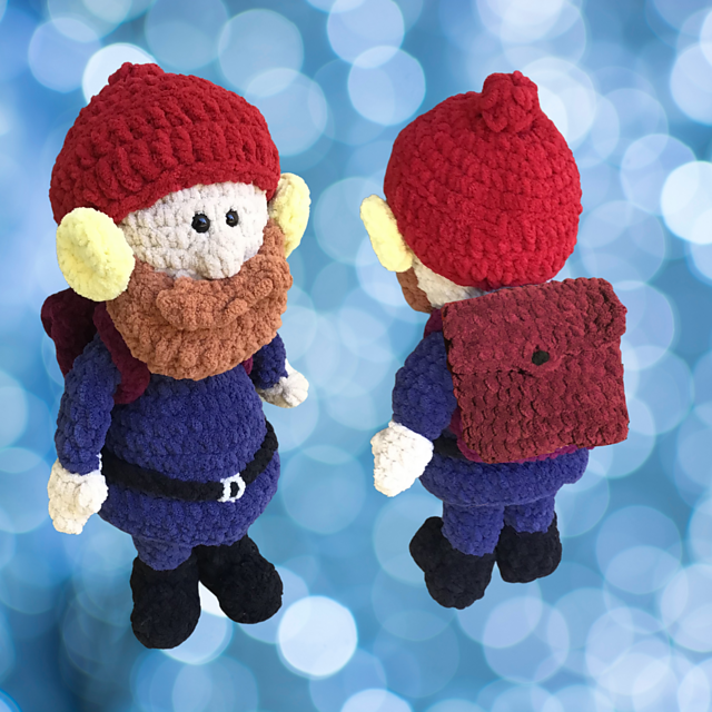 Ravelry: Yukon Cornelius Crochet Plushie pattern by Noelle Furlong
