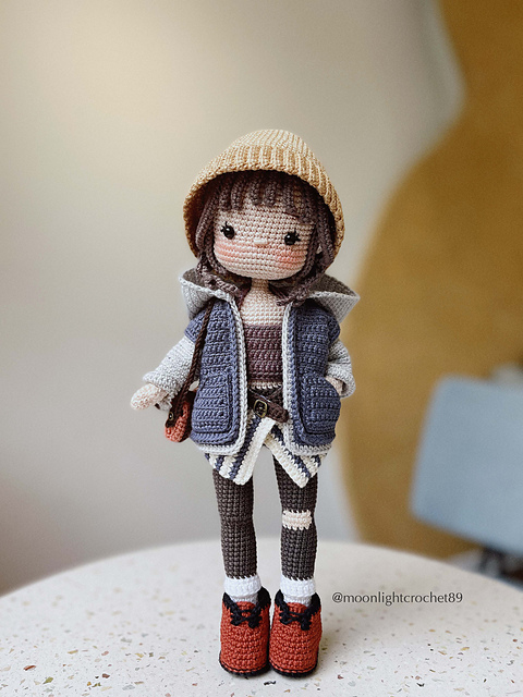 Ravelry: Hana doll pattern by Nguyet Vu Thi