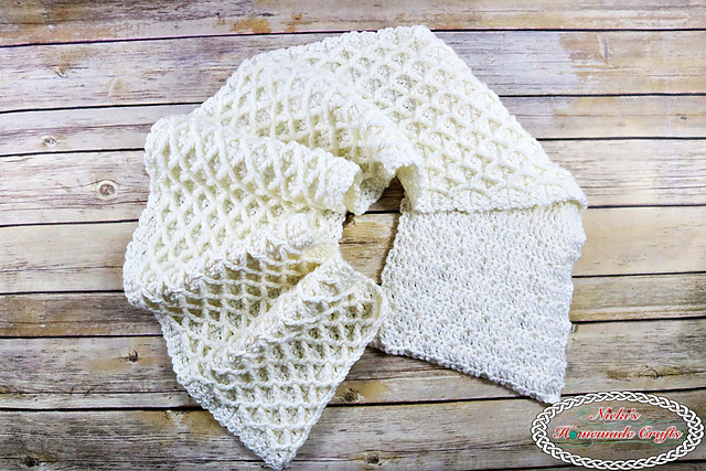 Ravelry: Lattice Scarf pattern by Nicole Riley