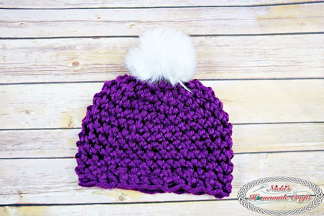 Ravelry: 30 Minute Hand Beanie pattern by Nicole Riley