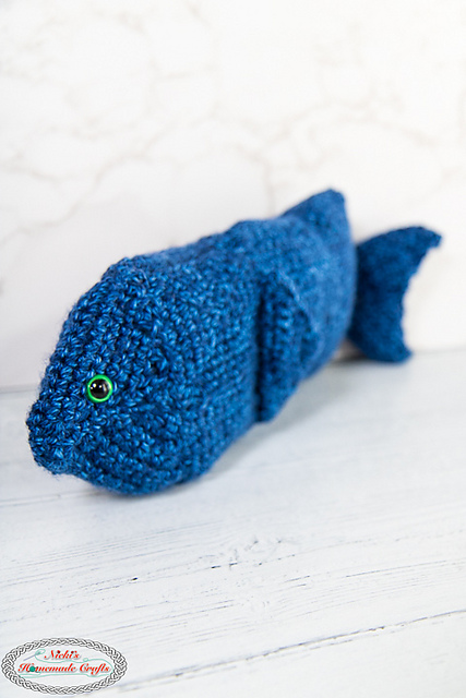 Ravelry: Fish Made From Squares pattern by Nicole Riley