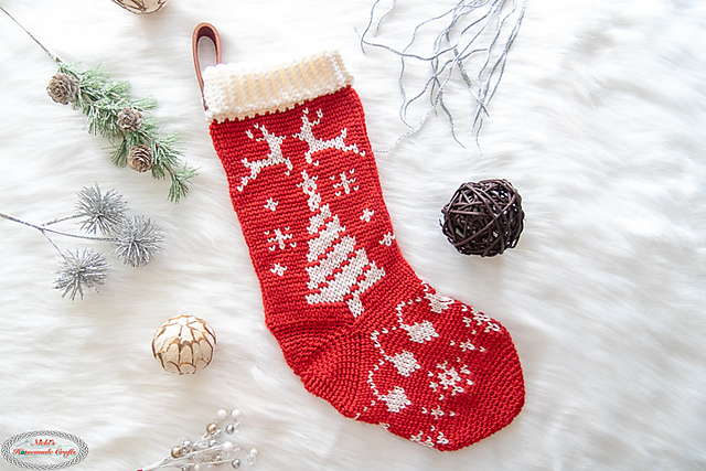 Ravelry: Magical Christmas Stocking pattern by Nicole Riley