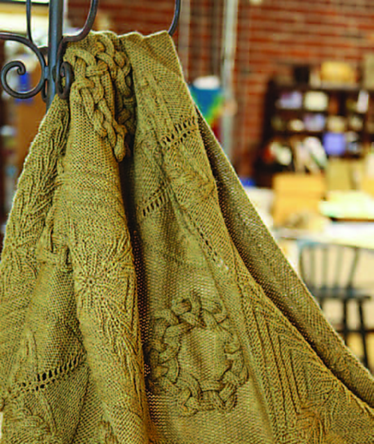 Ravelry: Melange Counterpane Afghan pattern by Nicky Epstein